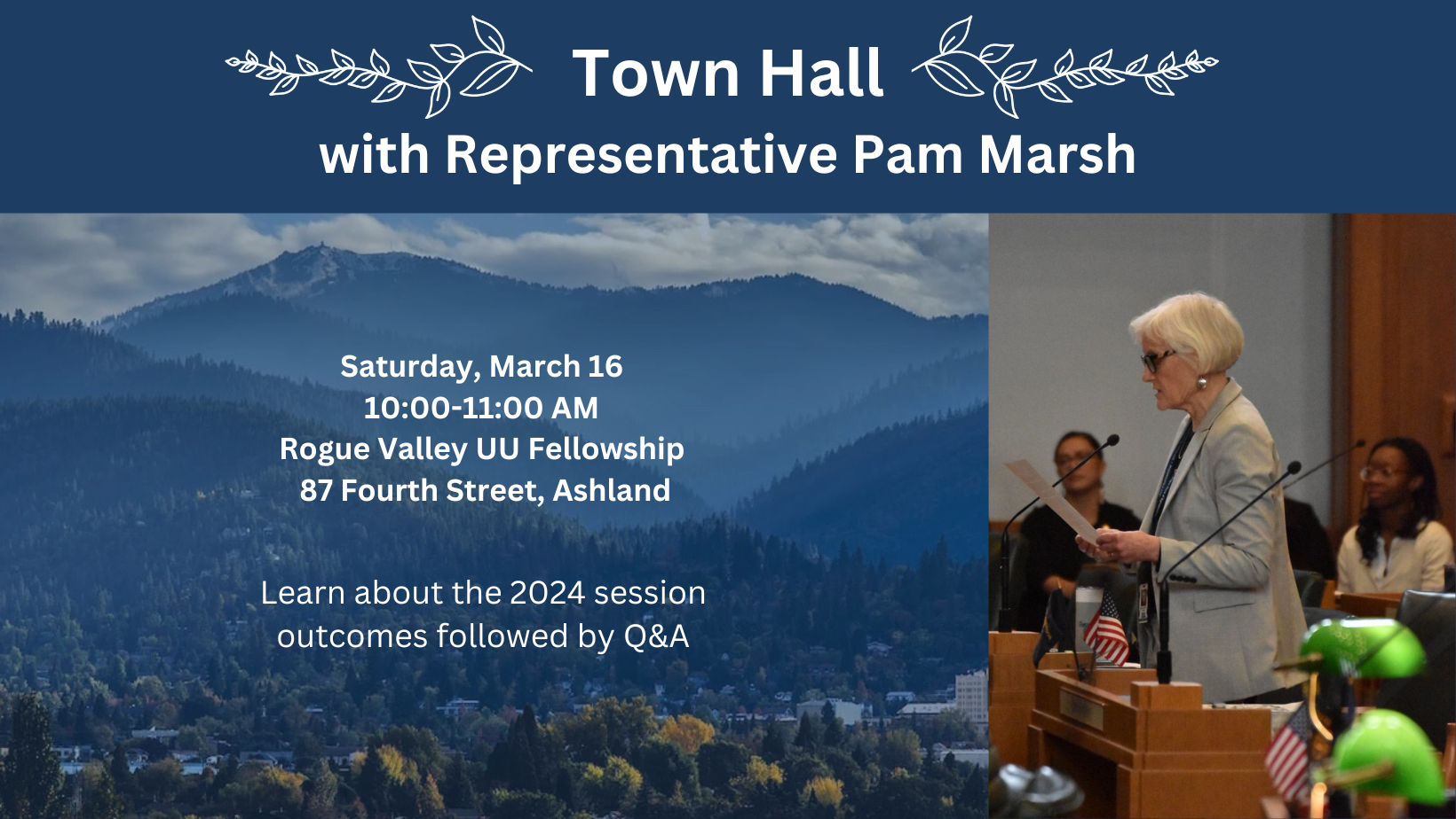 Short Session Report & Upcoming Town Hall