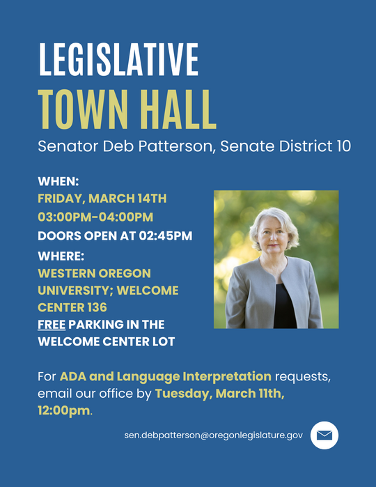 Town Hall Friday, March 14th