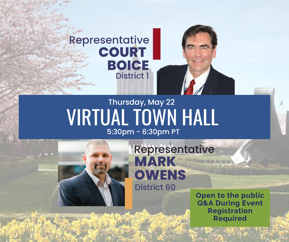 Reminder: RSVP to our Virtual Town Hall Today!