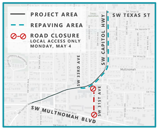 Traffic Advisory: A smoother street is coming to SW Capitol Highway ...