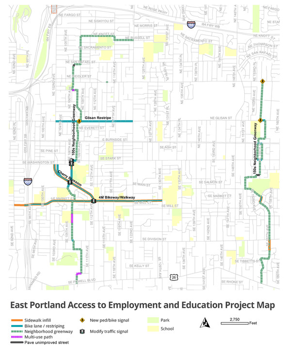 News Release: PBOT breaks ground on new sidewalks, 150s Neighborhood ...