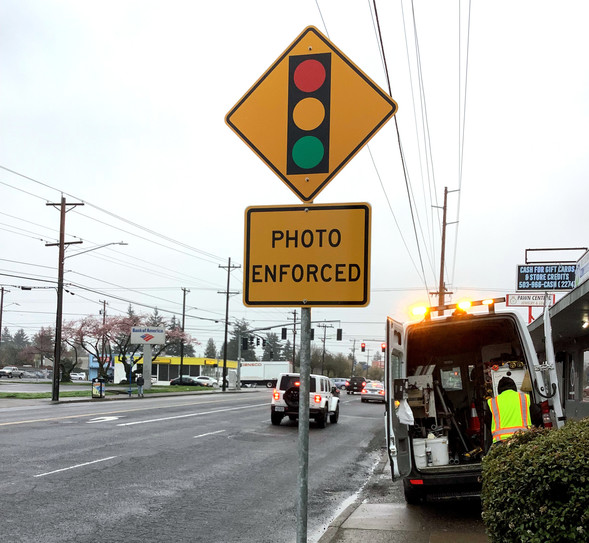 PBOT News Release: Portland’s first intersection safety camera starts ...