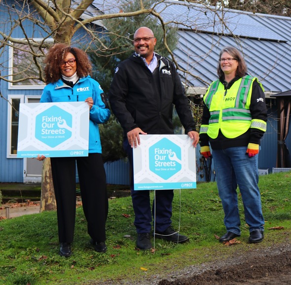 PBOT News Release: Commissioner Mapps unveils third phase of Fixing Our ...