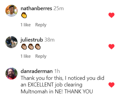 ⚪👷‍♀️PBOT Employee Newsletter: First Snow, Then Gravel Edition 👷‍♀️⚪