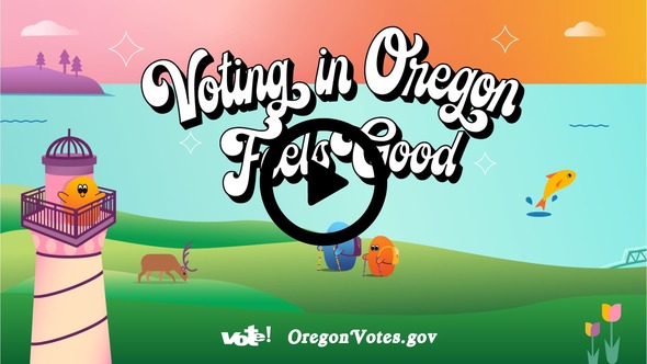 Oregon SoS Announces PSA on National Voter Registration Day