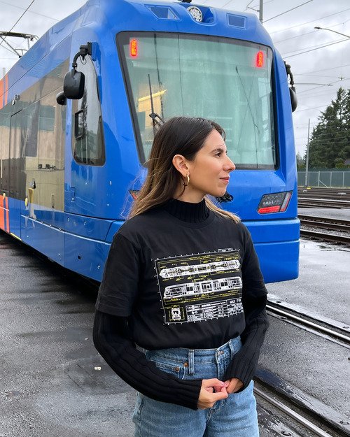 MAX Type 6 T-shirt and MAX trains poster now on sale!