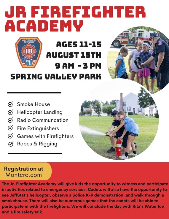 Montgomery Township E-News: July 19, 2024