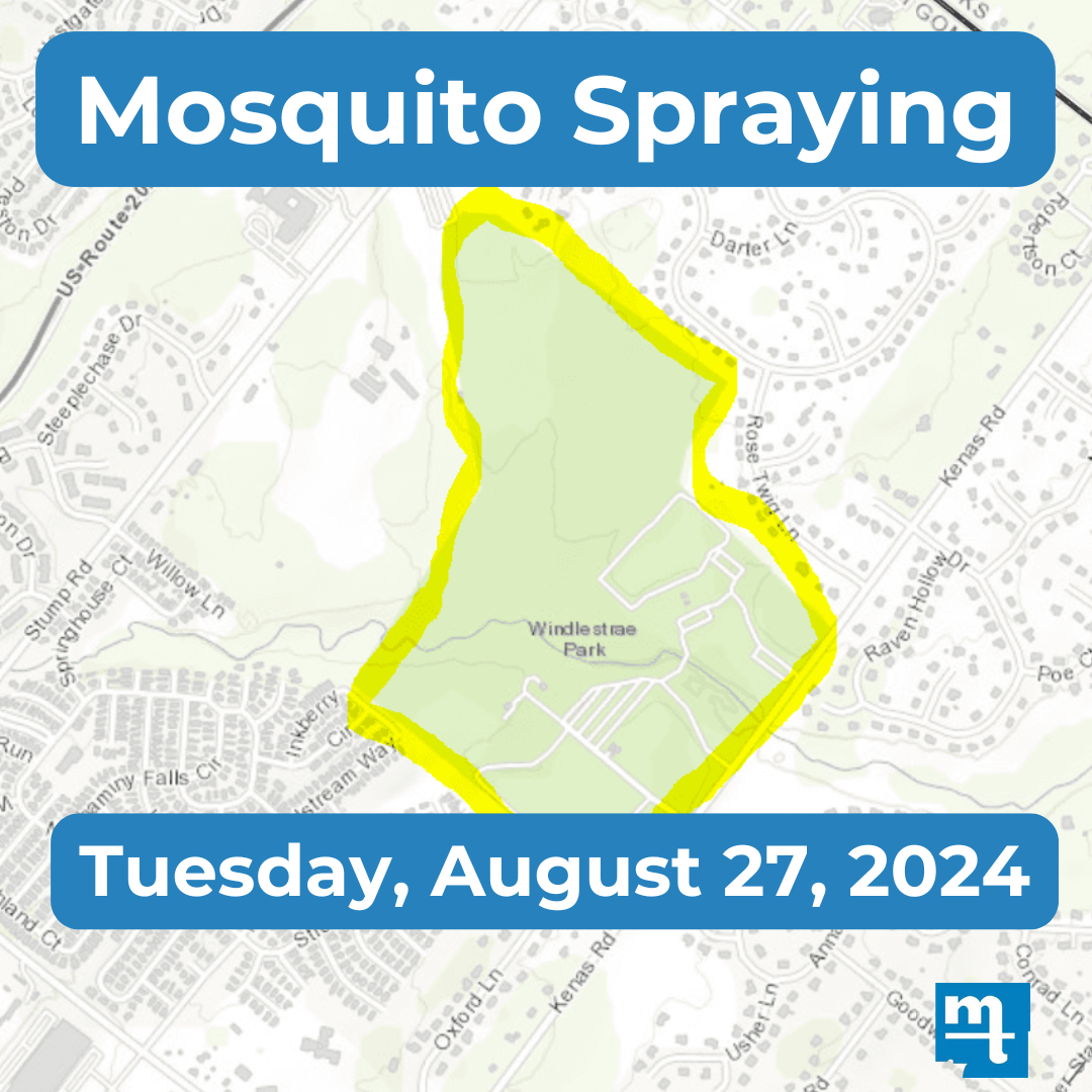 Mosquito Spraying in Selected Areas of Montgomery Township on August 27 ...