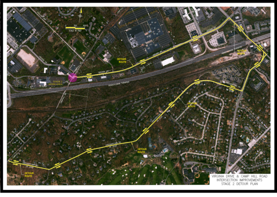 ROAD CLOSURE: Camp Hill Road - Monday 5/22 at 9:00am