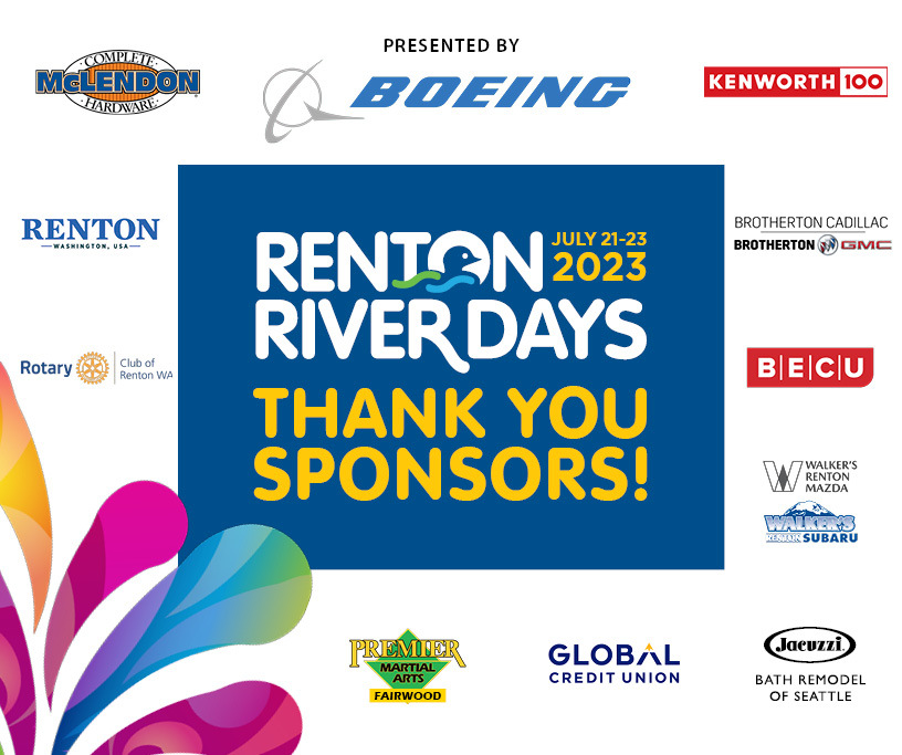 TWIR: The power of community support; thank you Renton River Days sponsors