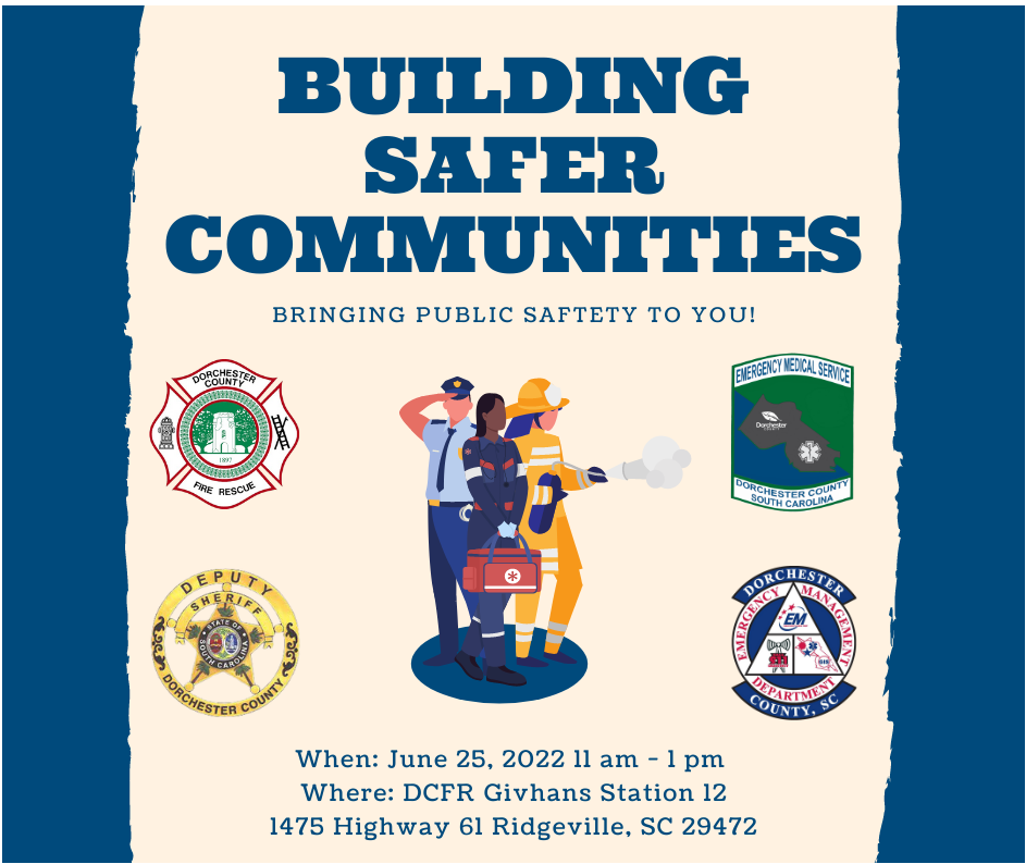 Dorchester County Invites Residents to Building Safer Communities Event