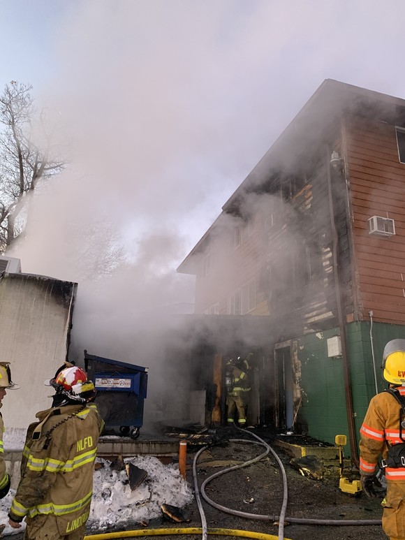News Release - Building Fire