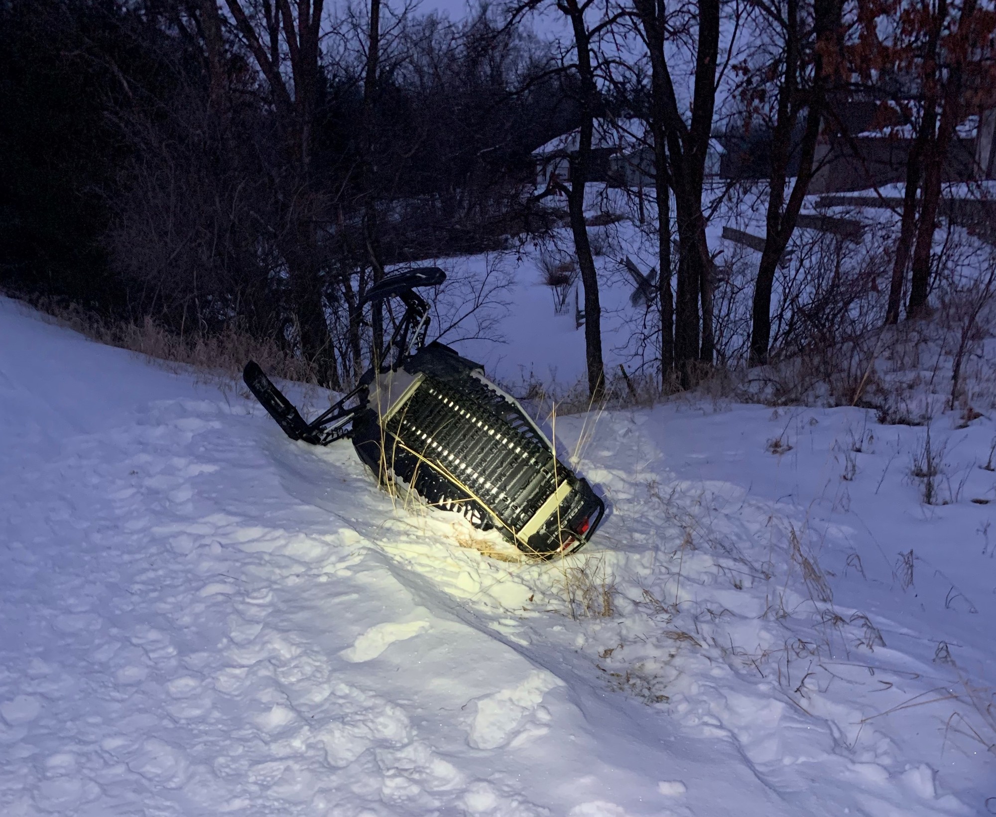 News Release-Snowmobile Crash With Injuries