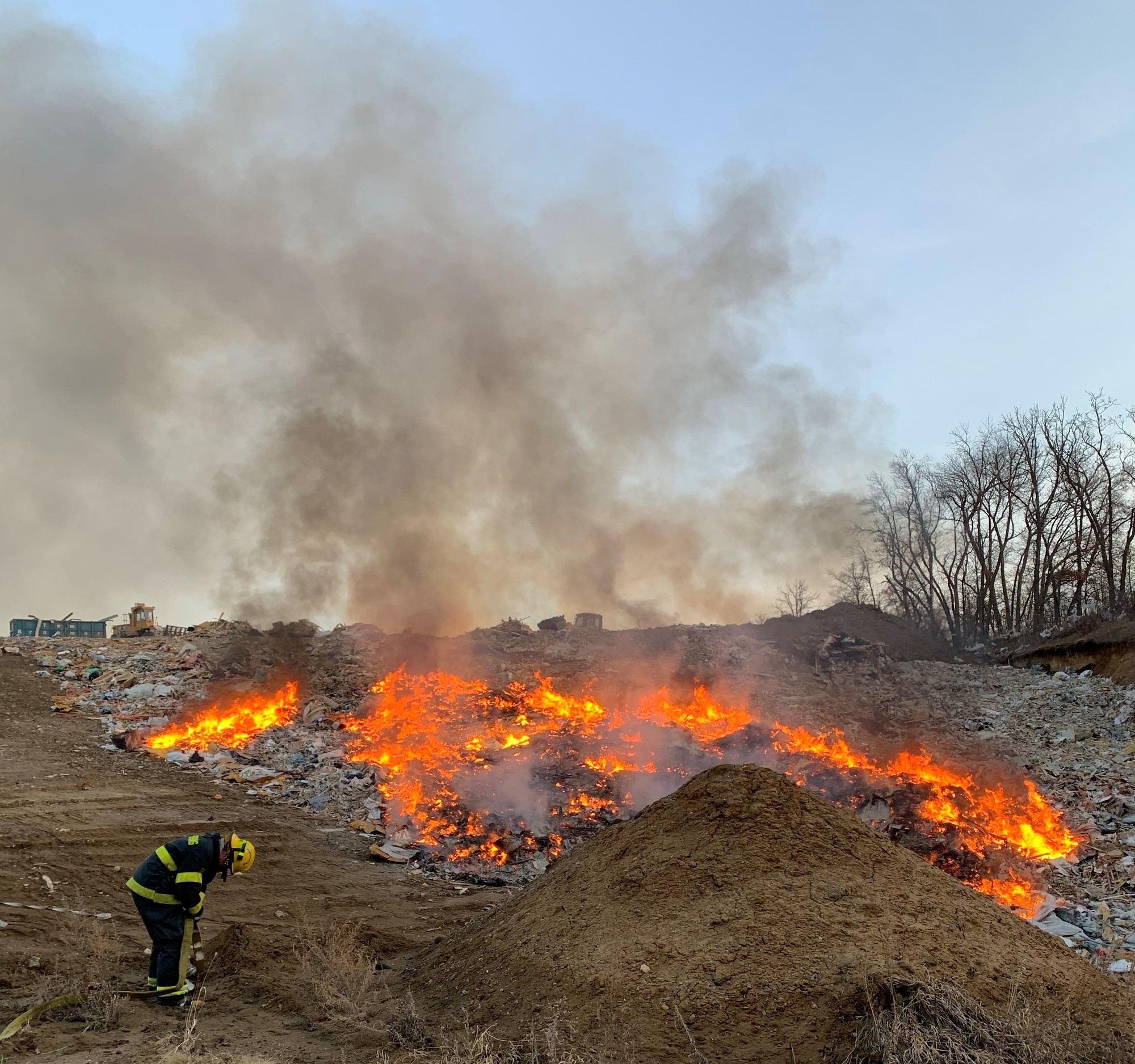 News Release- Landfill Fire