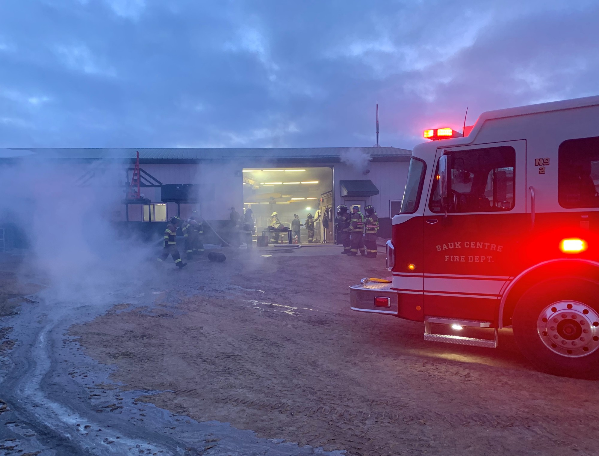 News Release- Commercial Building Fire