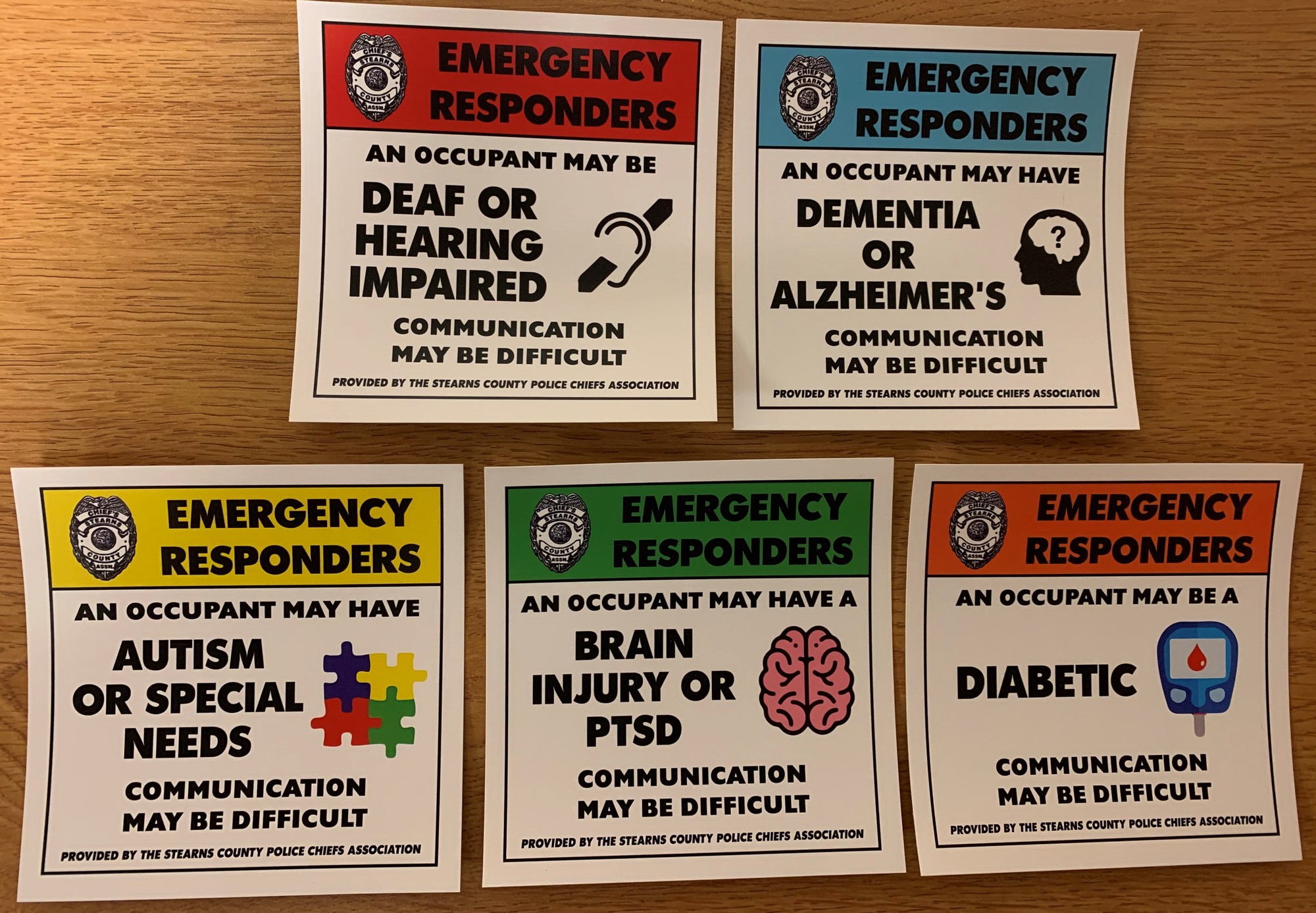 Media Release- First Responder Sticker Notification Program