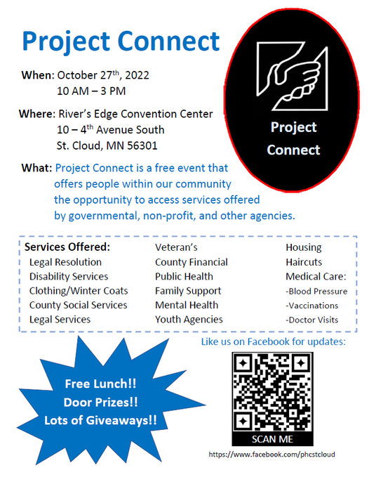 Project Connect Offers Free Event for Community Services