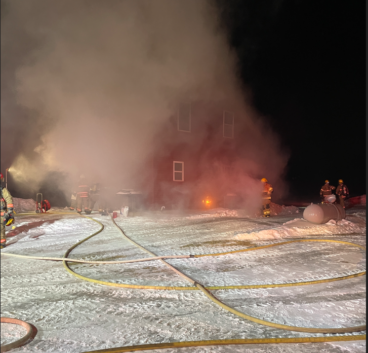 News Release- Luxemburg Township Residential Fire