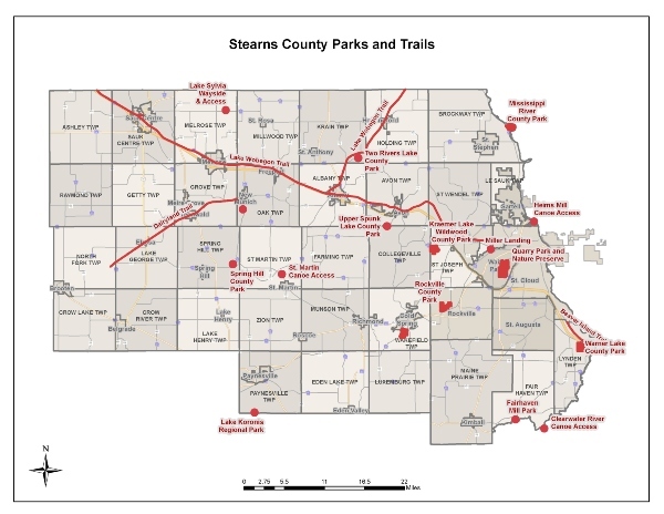 Let's go Fishing in a Stearns County Park