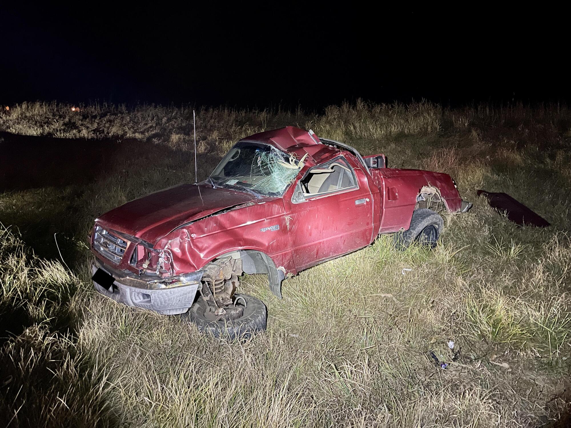 News Release- Single Vehicle Rollover