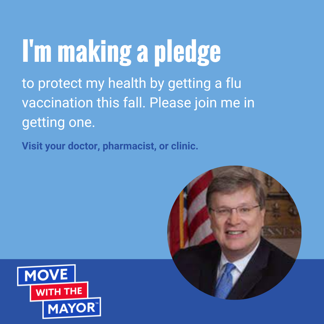 In Case You Missed It: MOVE WITH THE MAYOR AND GET YOUR ANNUAL FLU SHOT