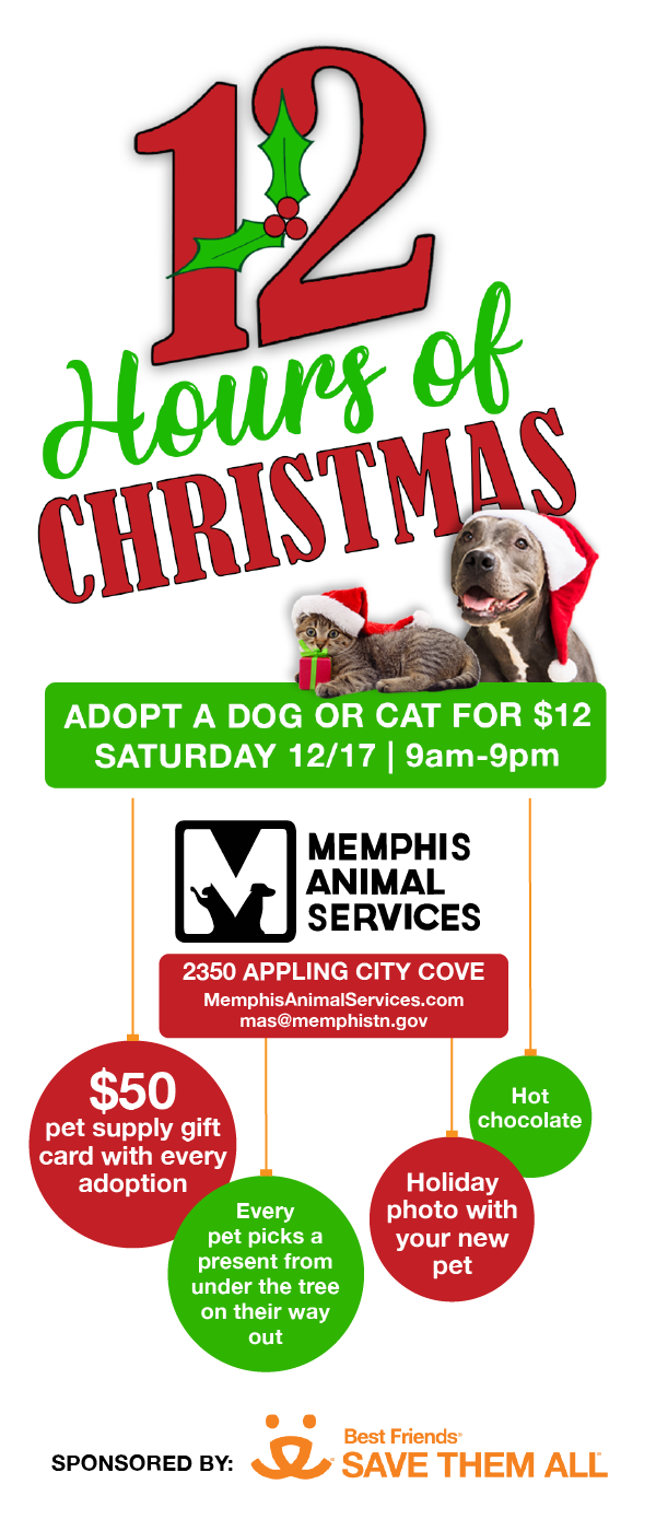 12 Hours of Christmas Pet Adoption Event