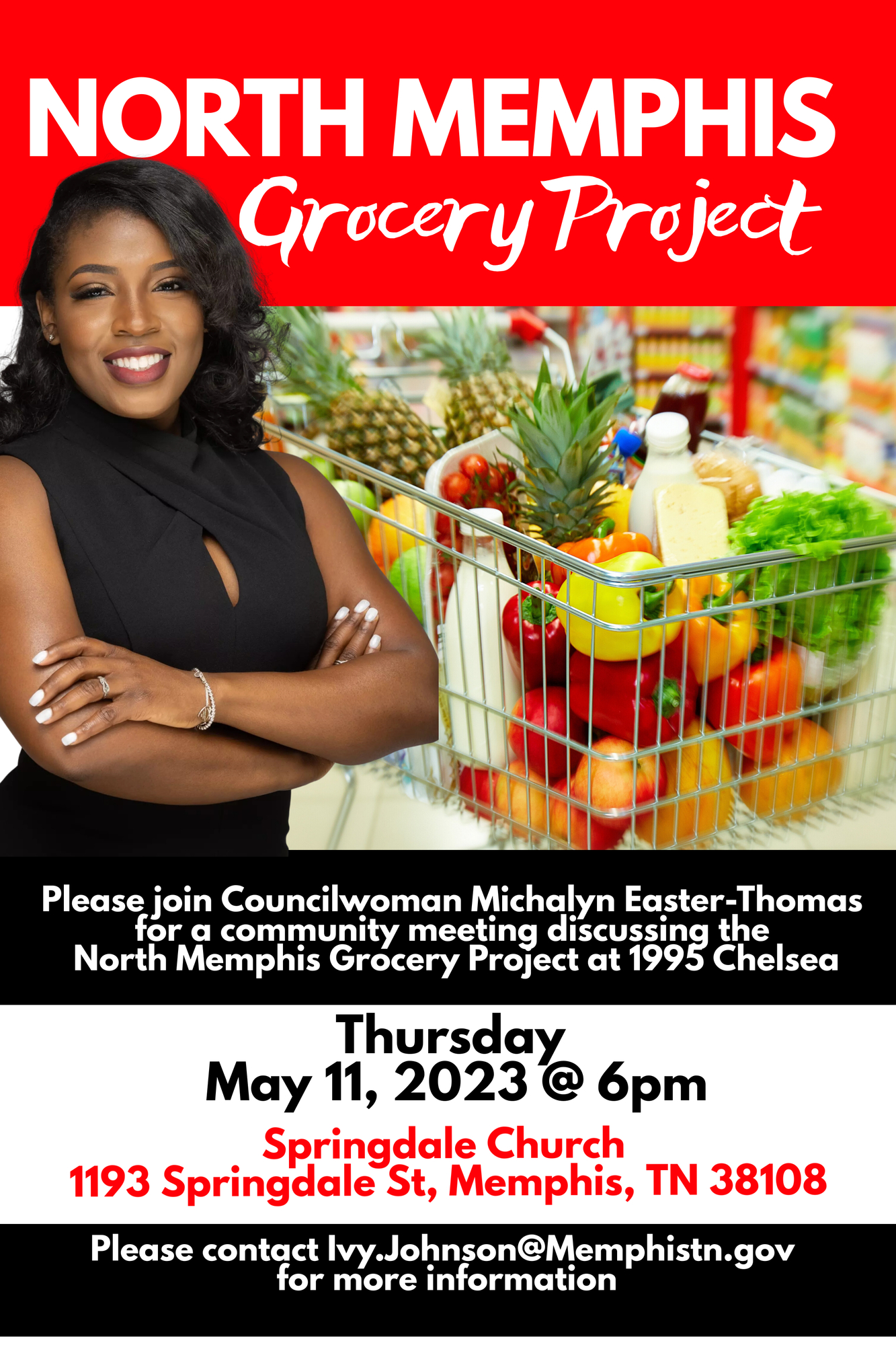 COMMUNITY MEETING THURSDAY, MAY 11, 2023