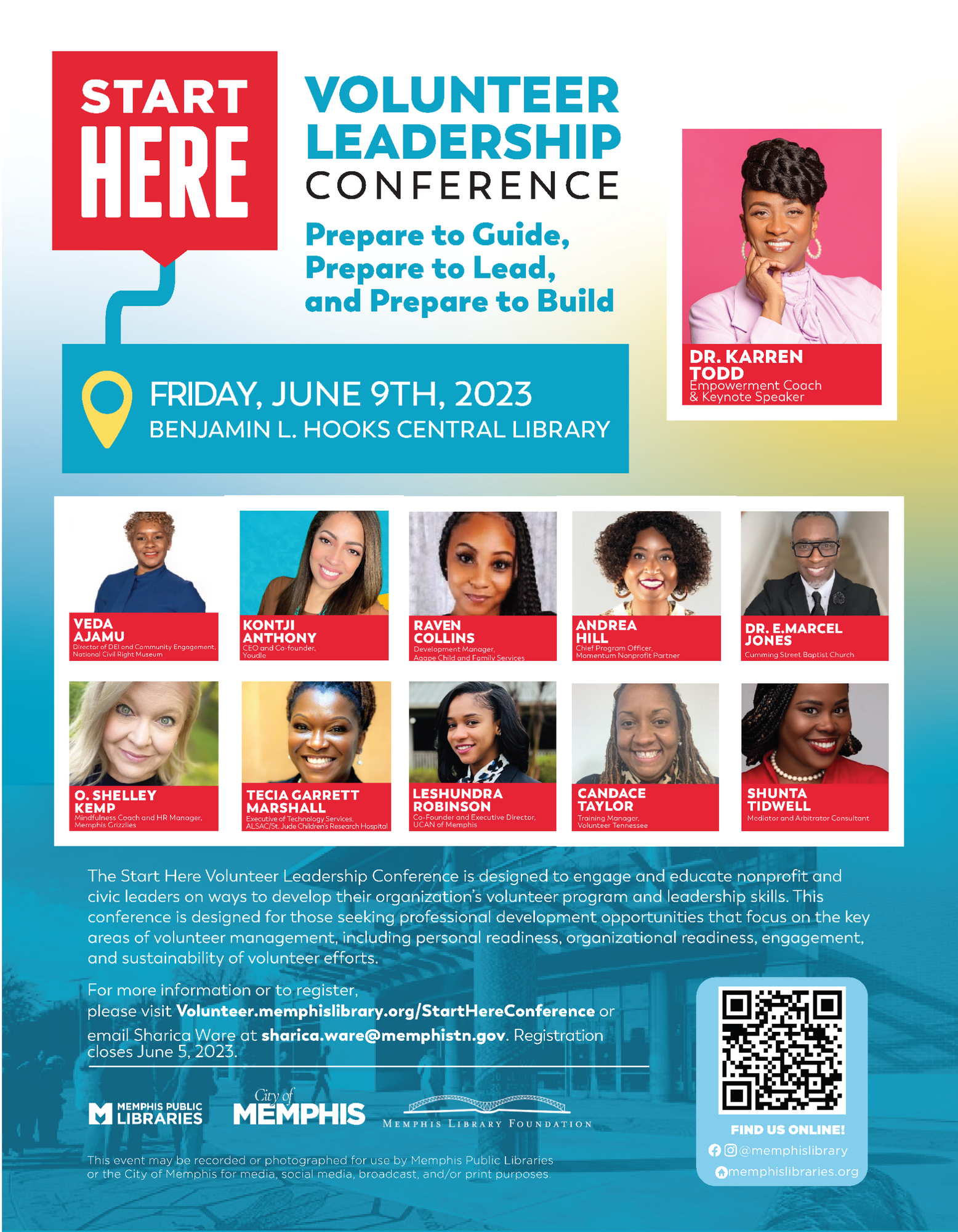 Start Here Volunteer Leadership Conference - Only 20 Spots Available