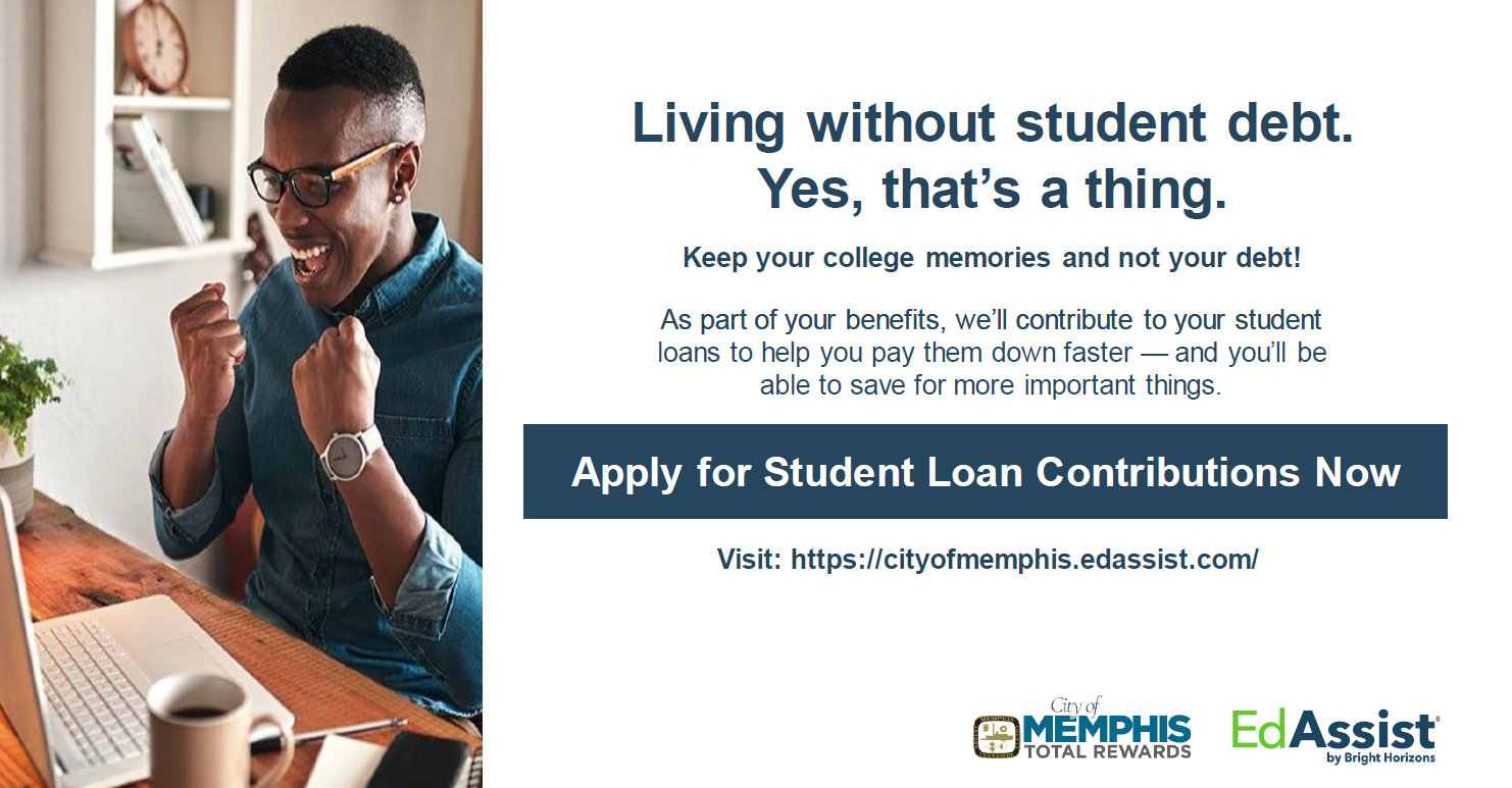 Apply for Student Loan contributions with the City of Memphis!
