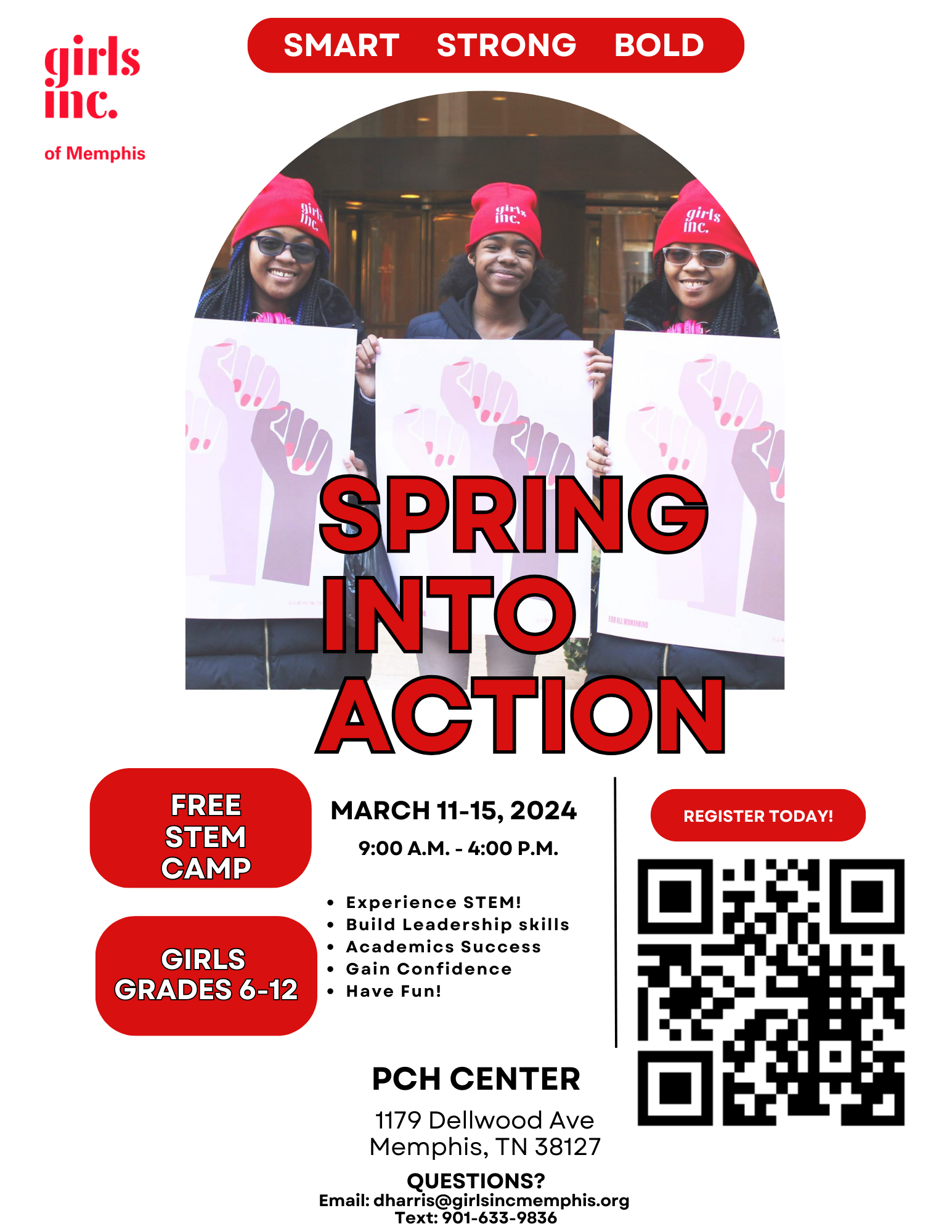 FREE Spring Break STEM Camp at Girls Inc.