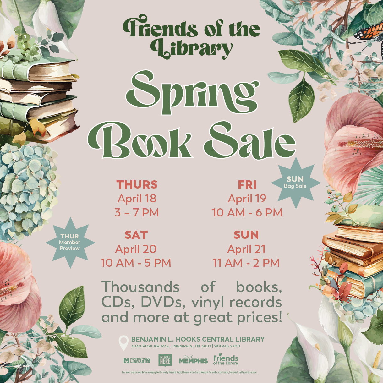 Friends of the Library Spring Book Sale