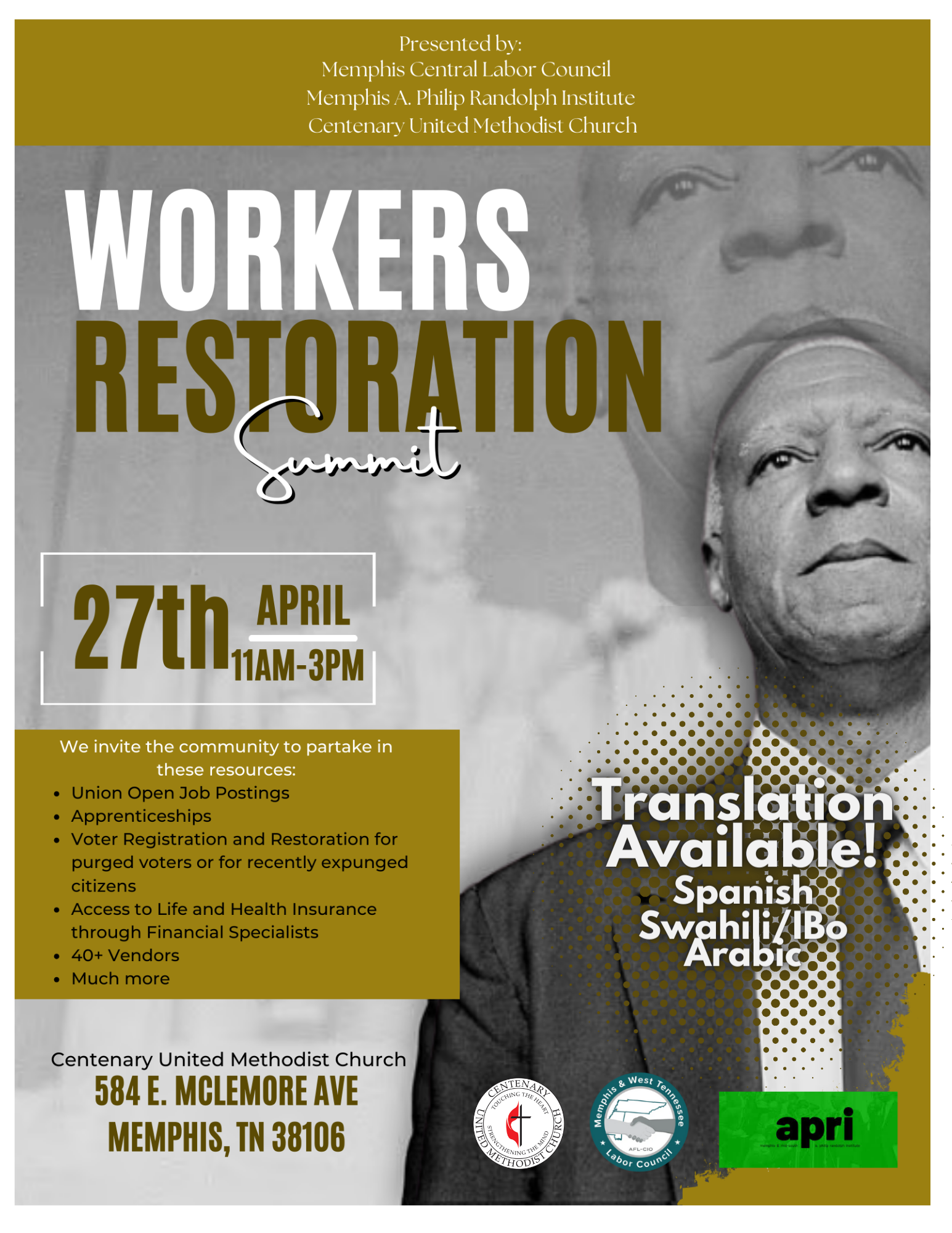 Workers Restoration Summit