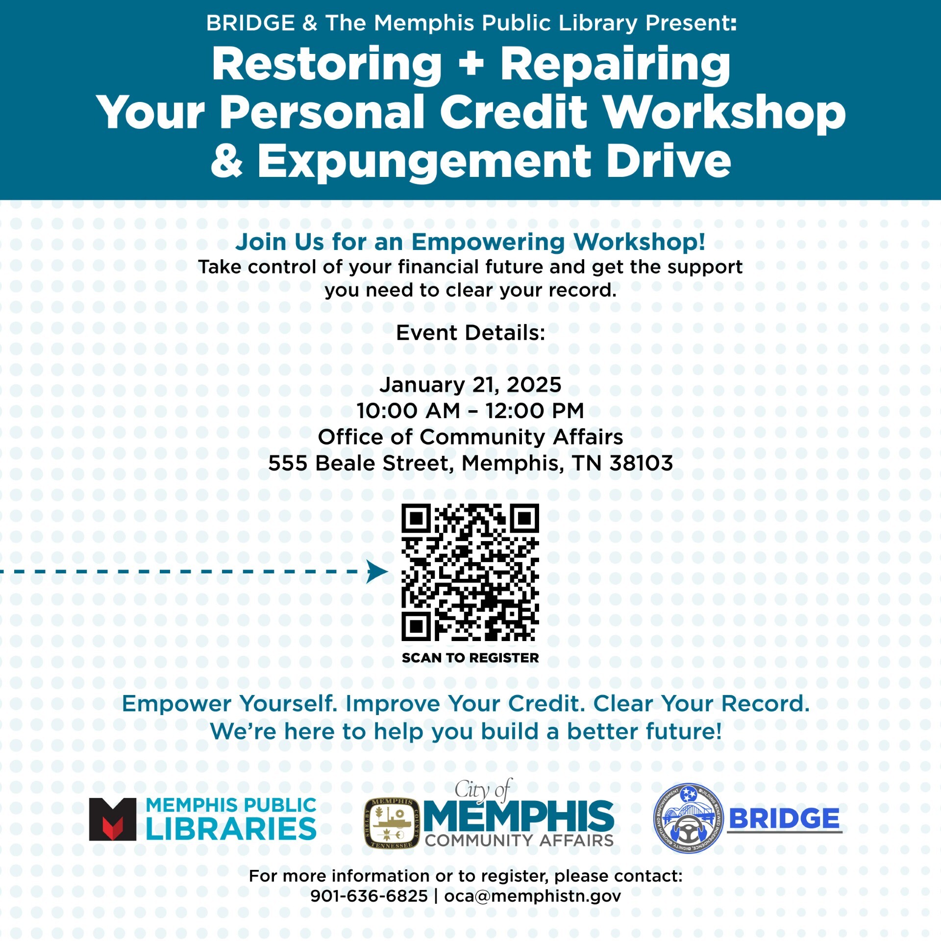 BRIDGE Financial Literacy Registration Form