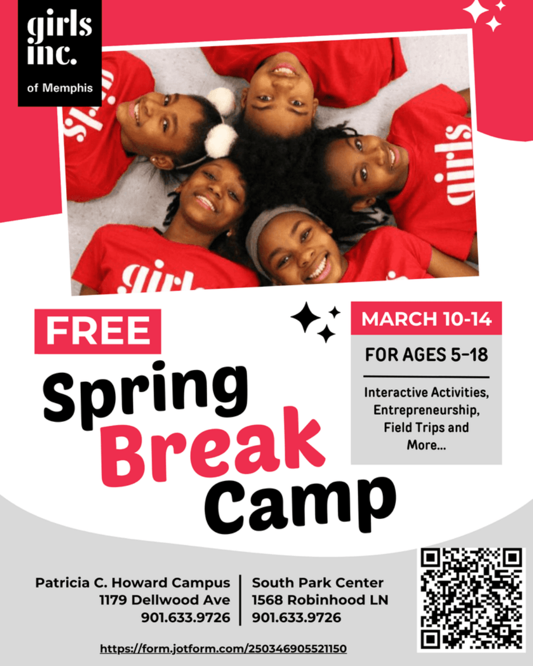 Girls Inc. Spring Break Camp 2025