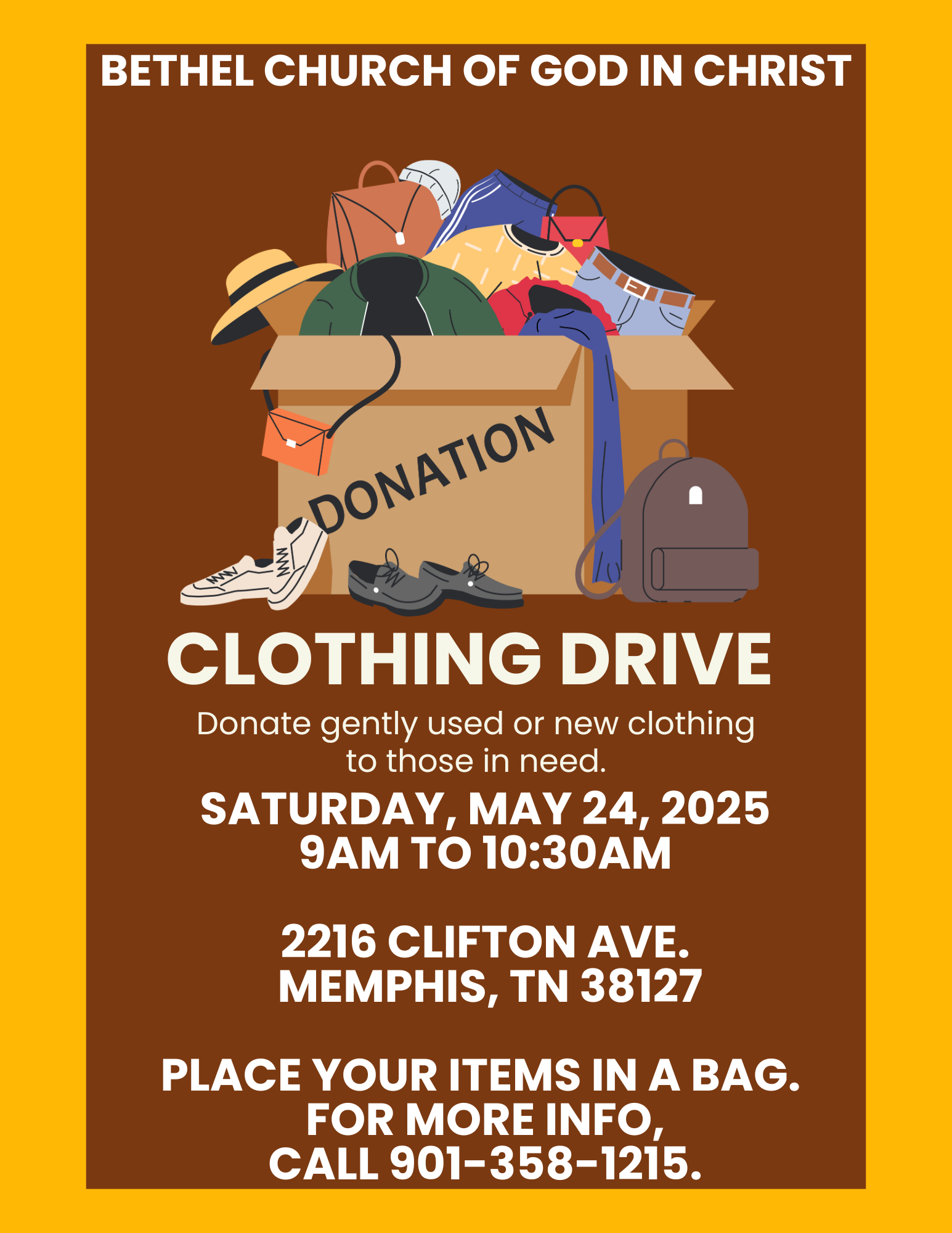 Clothing Drive Donations