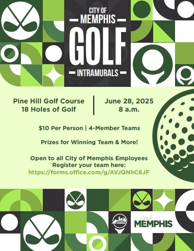 City of Memphis Golf Intramurals- June 28- 8AM - Open to all City Employees