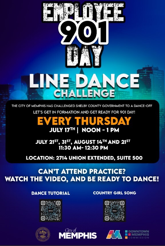 EMPLOYEE 901 DAY LINE DANCE CHALLENGE! SEE DETAILS BELOW.......