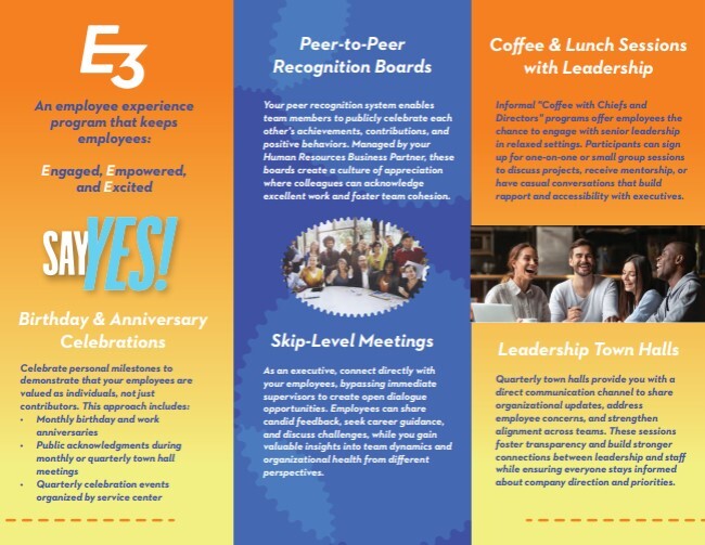 Are you Engaged, Empowered, and Excited about E3!