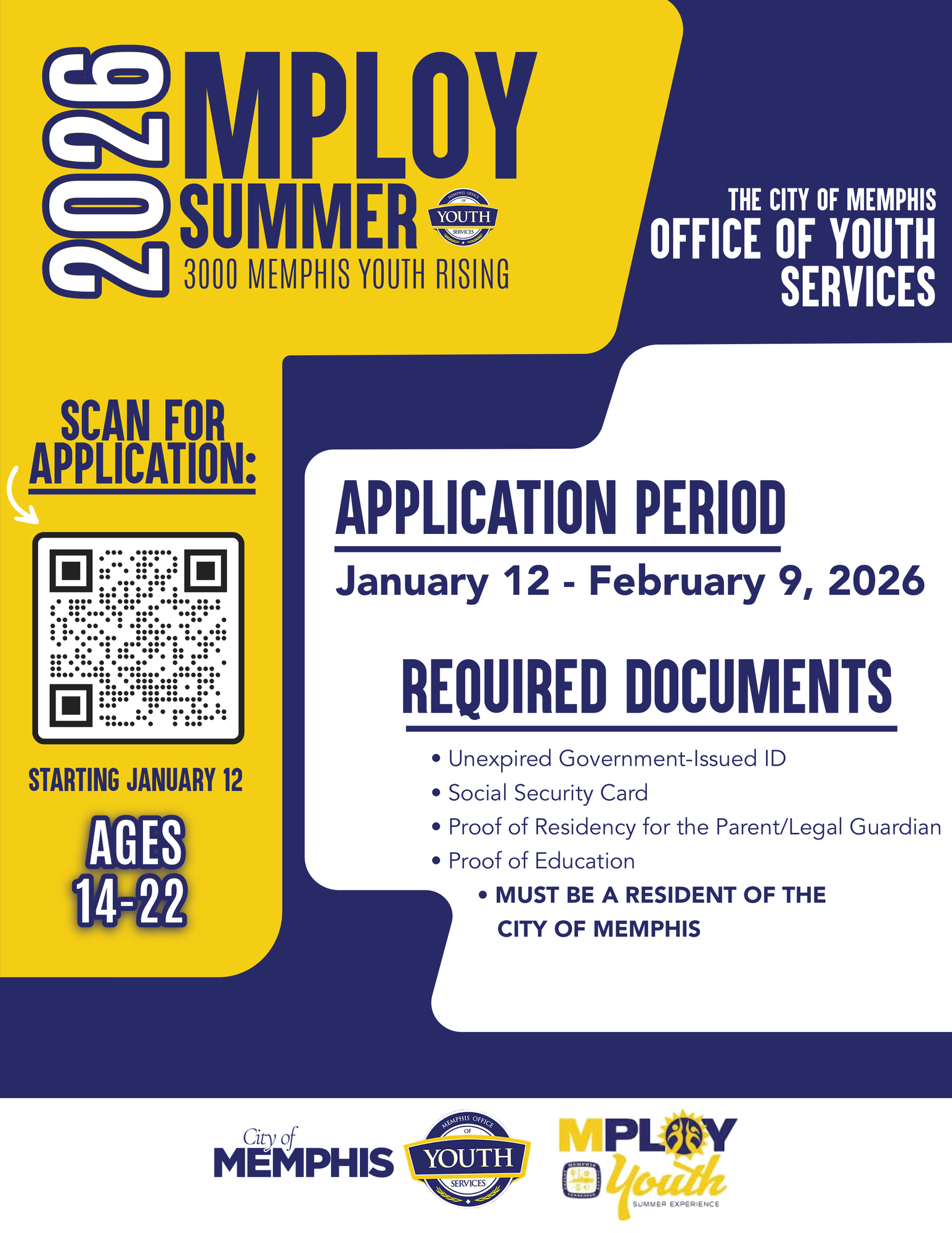APPLY for the 2026 MPLOY Summer Program TODAY!