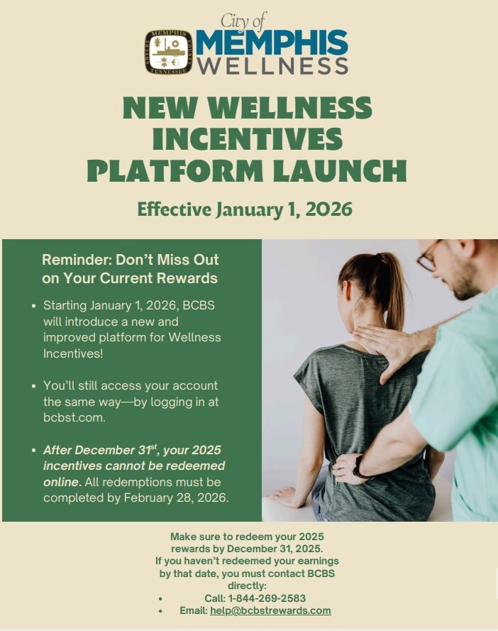 New Wellness Incentives - Effective January 2026