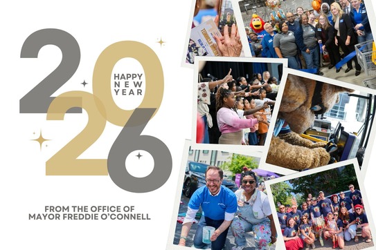 Happy New Year from Mayor Freddie O'Connell!