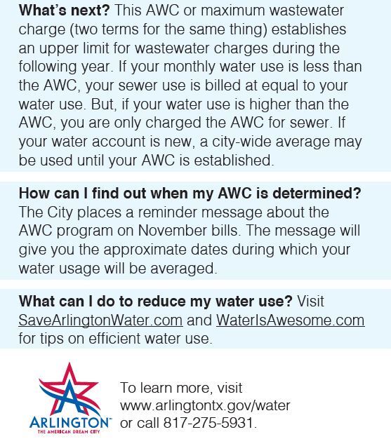 January Water Bill Insert for Paperless Customers