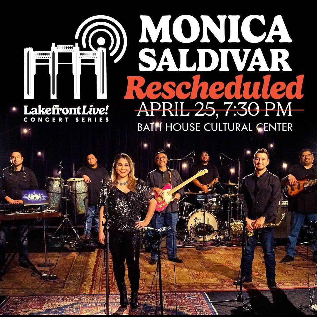 Rescheduled concert - Monica Saldivar - Bath House Cultural Center