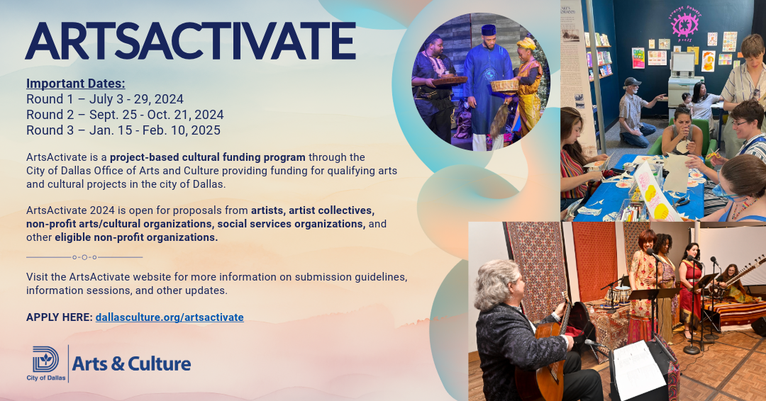 Office of Arts & Culture - July Newsletter