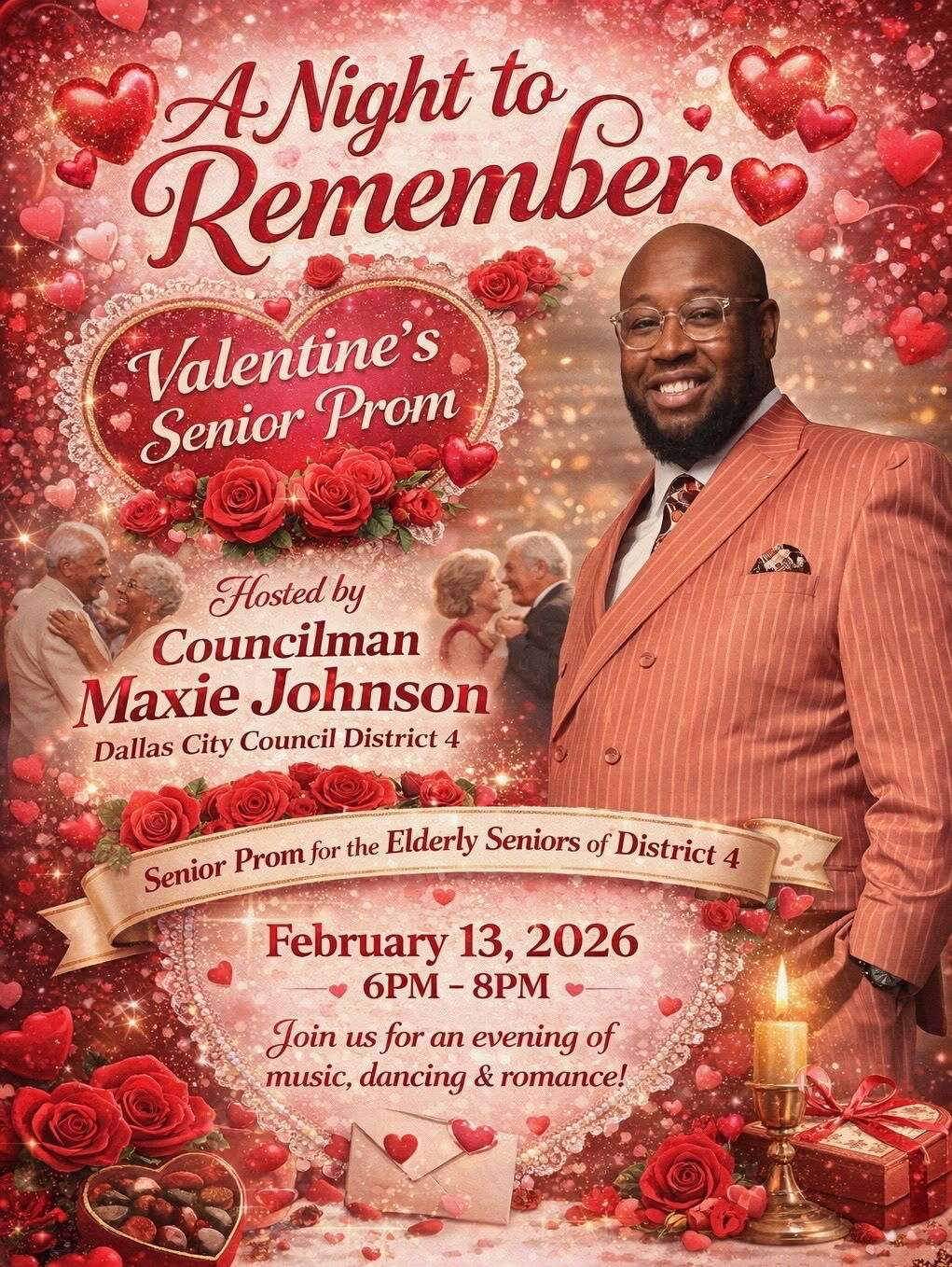 💕 Love Is in the Air at District 4’s Senior Prom 💕