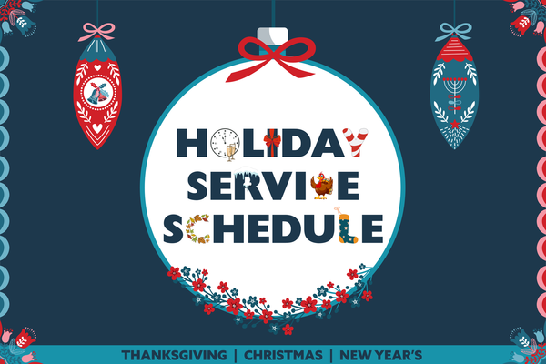 Plan Your Travel with DCTA's 2021-2022 Holiday Service Schedule
