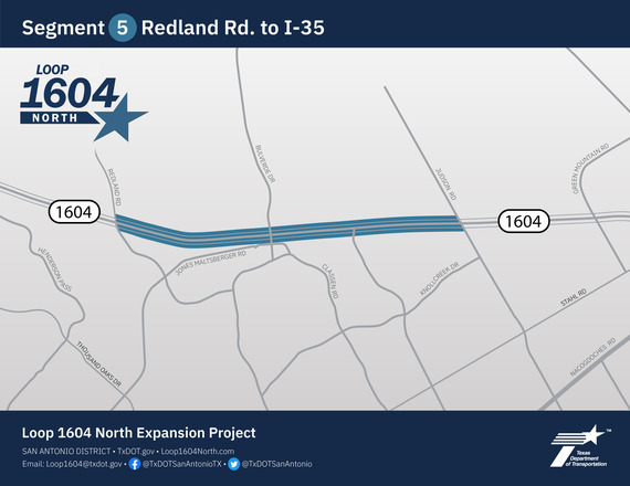 Loop 1604 North Expansion Project | Weekly Lane Closure Notice