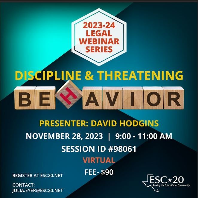 Behavior and Discipline Newsletter