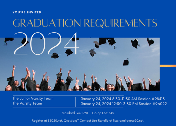 Upcoming Graduation Requirements Training