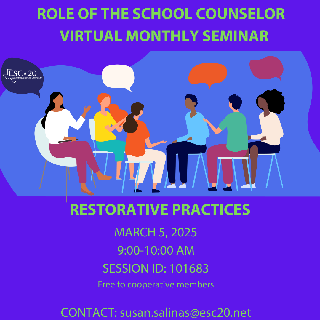 March Role of the School Counselor Seminar